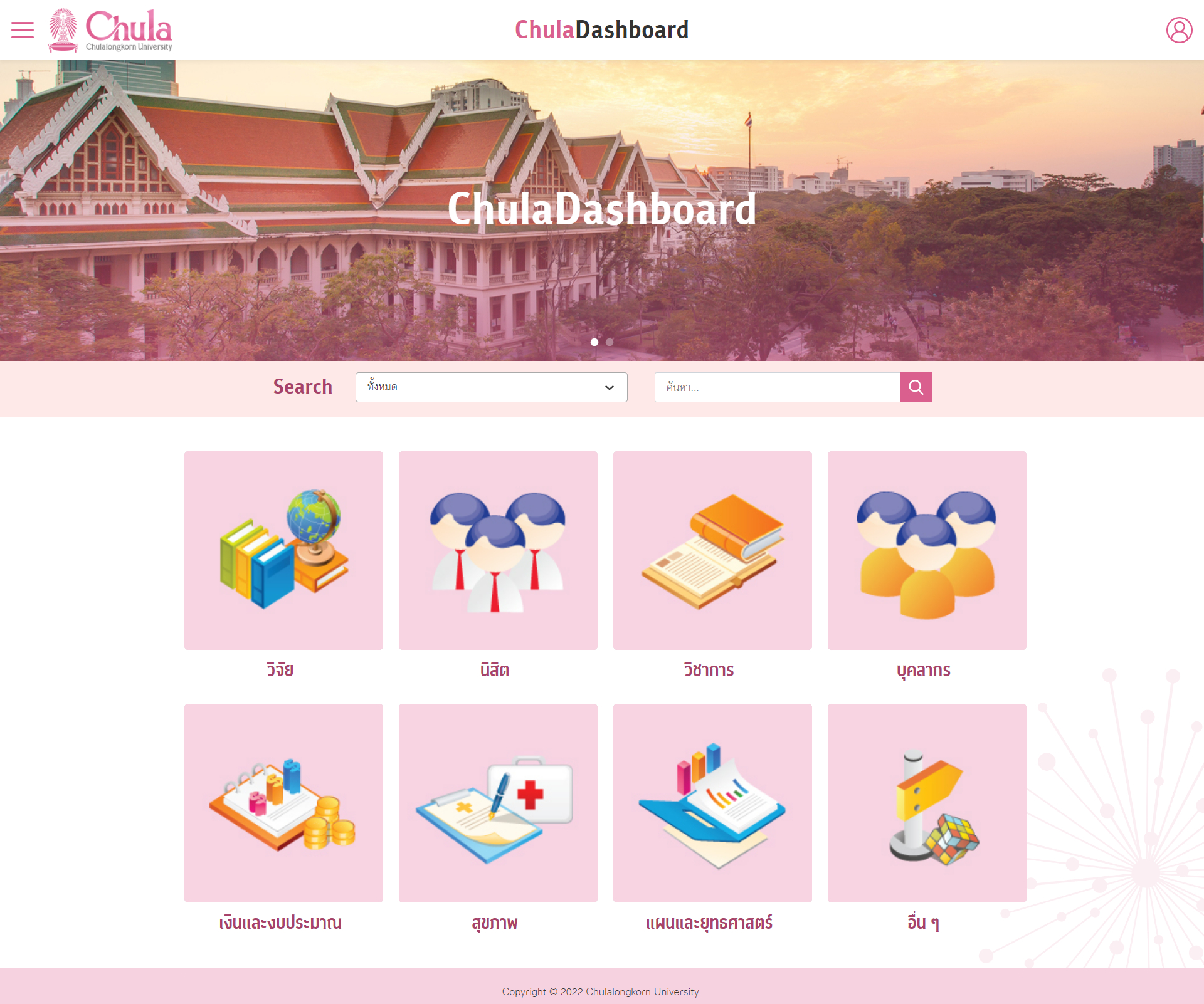 Chula Dashboard - IT Chulalongkorn University